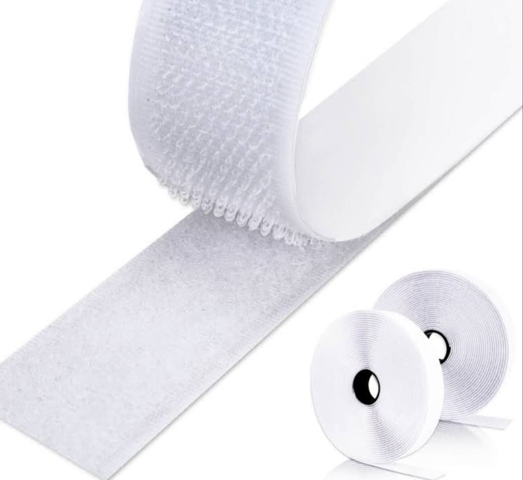 VELCRO ADHESIVO COLOR BLANCO – Servidata